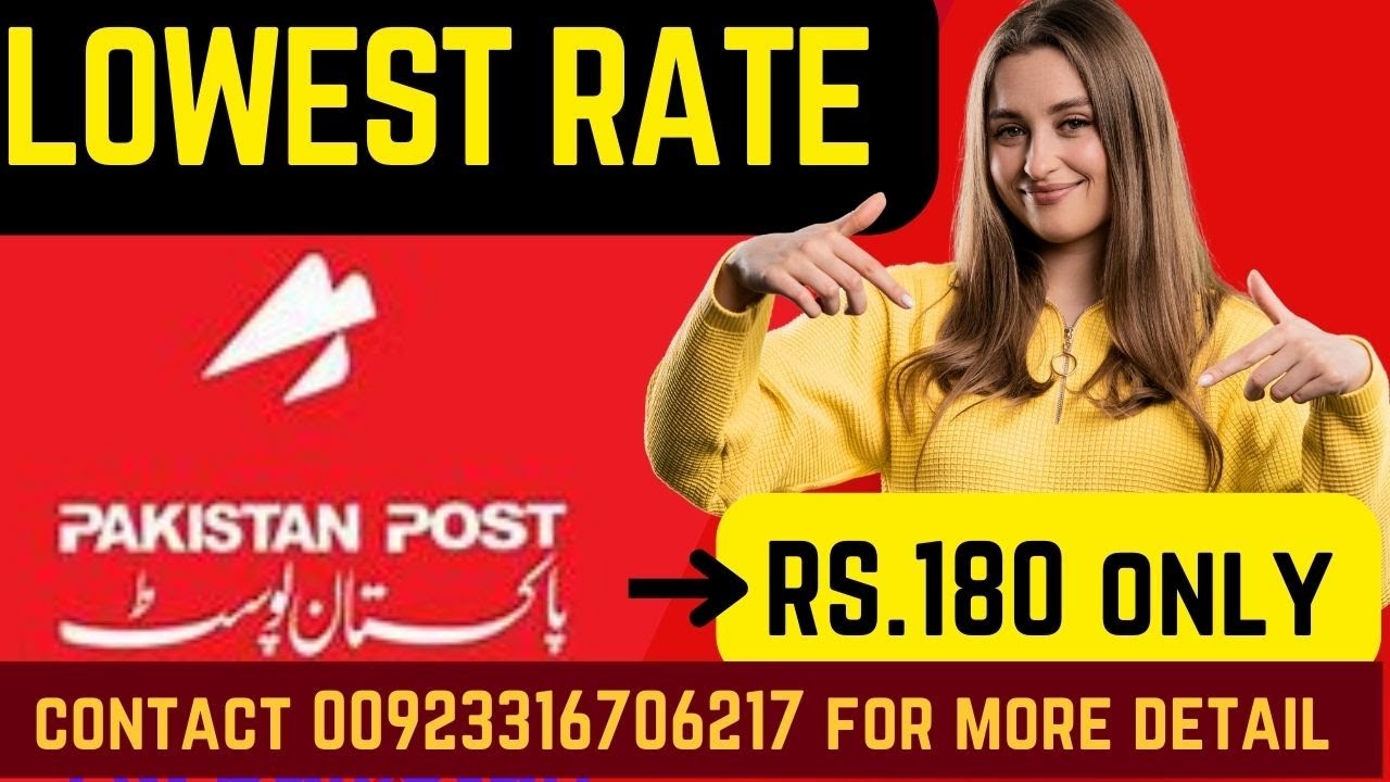 Pakistan Post Office Rates 2025 📦 | Check Pak Post Delivery Charges ...