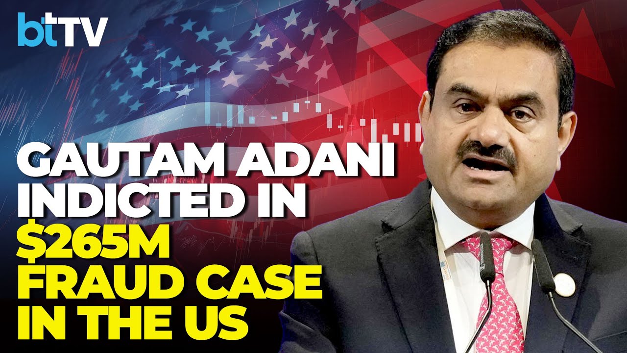 Gautam Adani Indicted In $265m Fraud Case In The US - YouTube