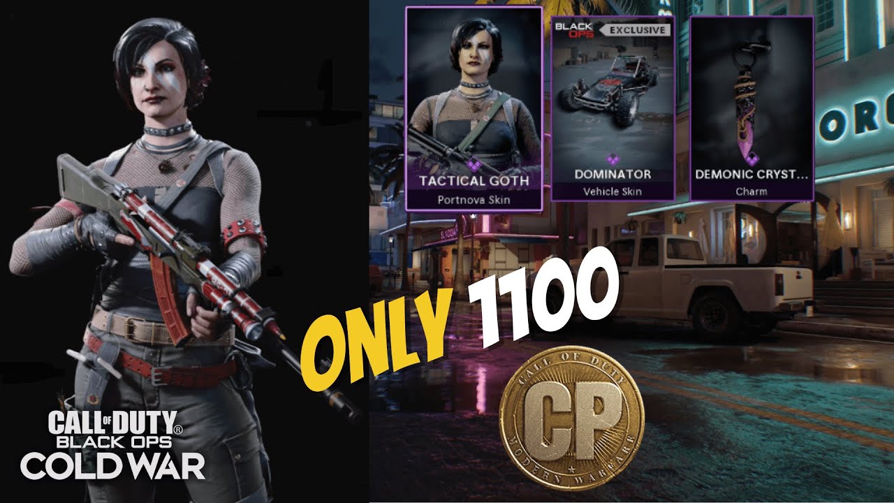 Dominator Bundle - Portnova Tactical Goth Skin and MORE! - YouTube