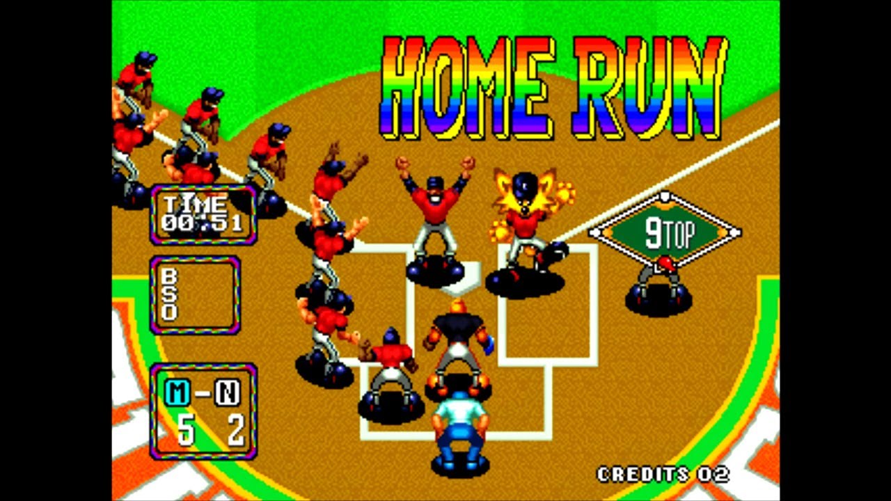 [NEO GEO] Baseball Stars 2 - Arcade Retro Game - YouTube