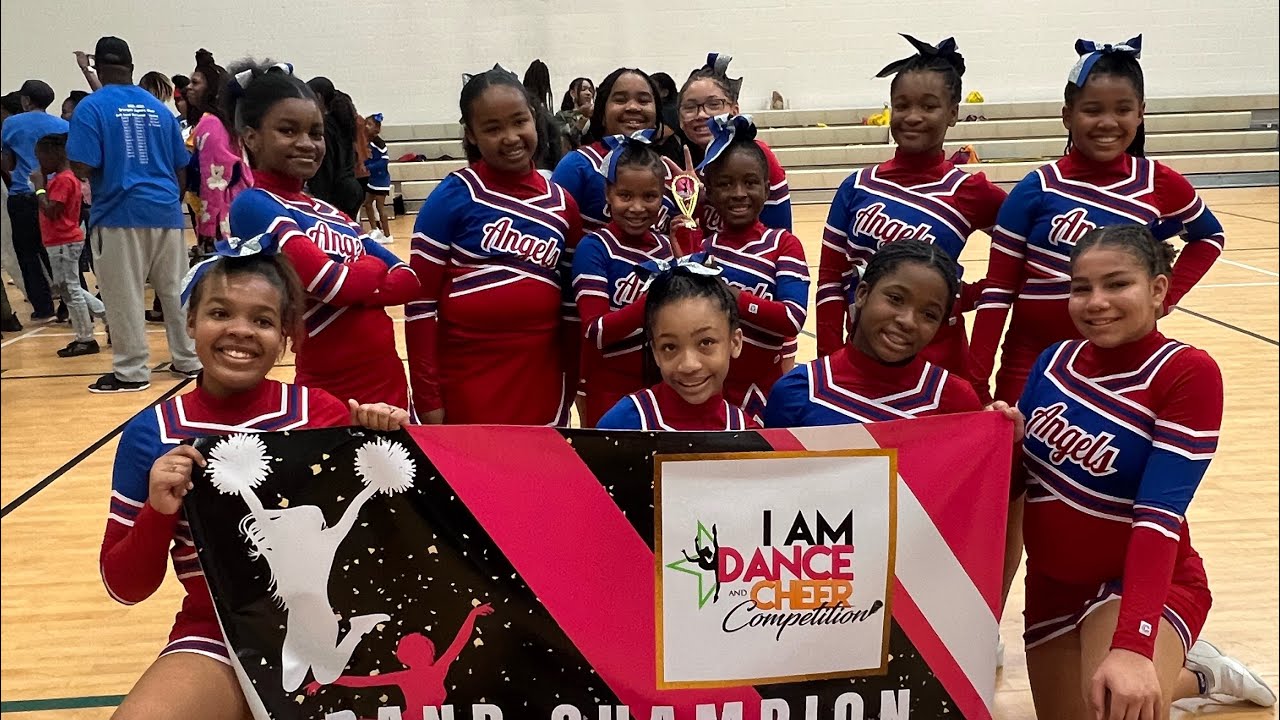 IMANI ANGELS VARSITY CHEER COMPETITION- Studio V Comp 04-16-23 - YouTube