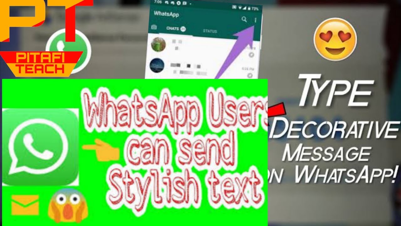 How To Type In Different Stylish Text Fonts On Whatsapp PITAFI TEACH how-to-type-in-different-stylish-text-fonts-on-whatsapp-pitafi-teach