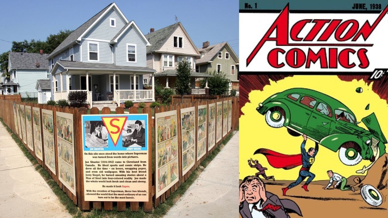 Touring the Childhood Home of Superman's Artist Joe Shuster: Cleveland ...
