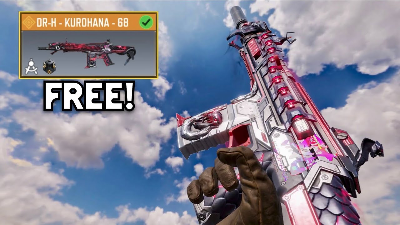 DR-H - KUROHANA 68 is the best free Legendary in codm! (Gameplay ...