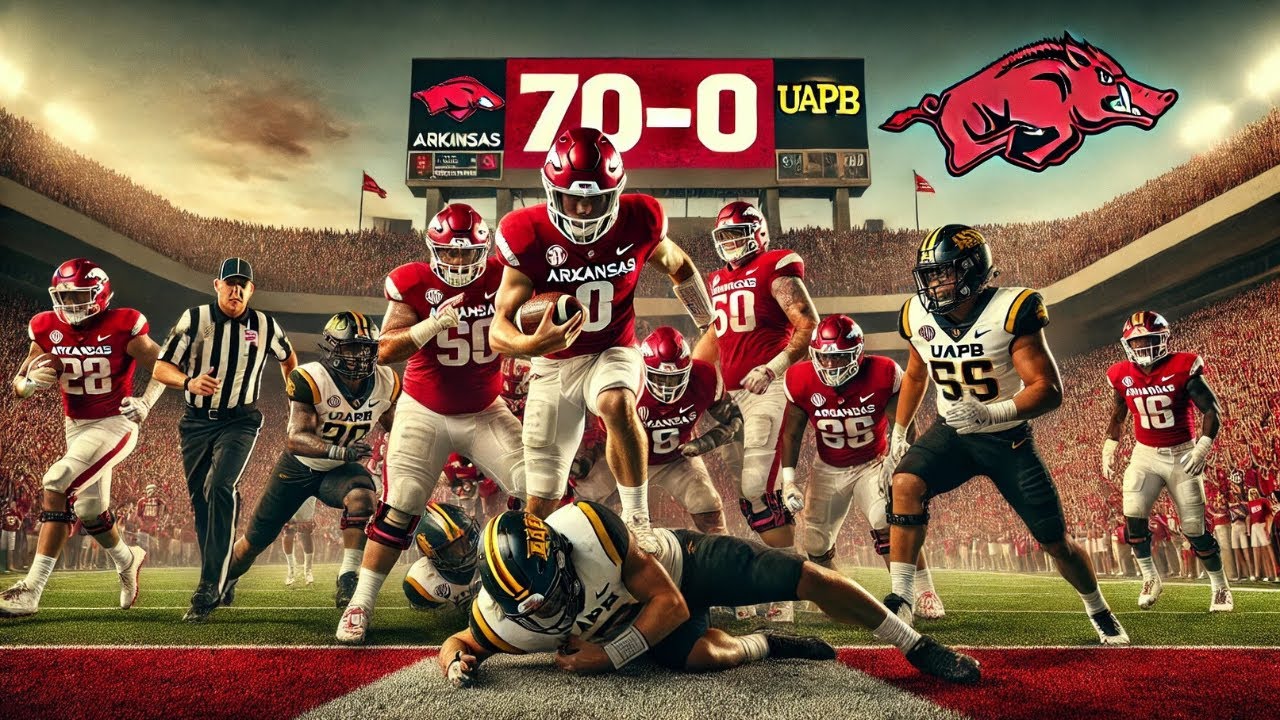 Arkansas Razorbacks' Dominating 70-0 Win: Statement Game or Lucky Break ...
