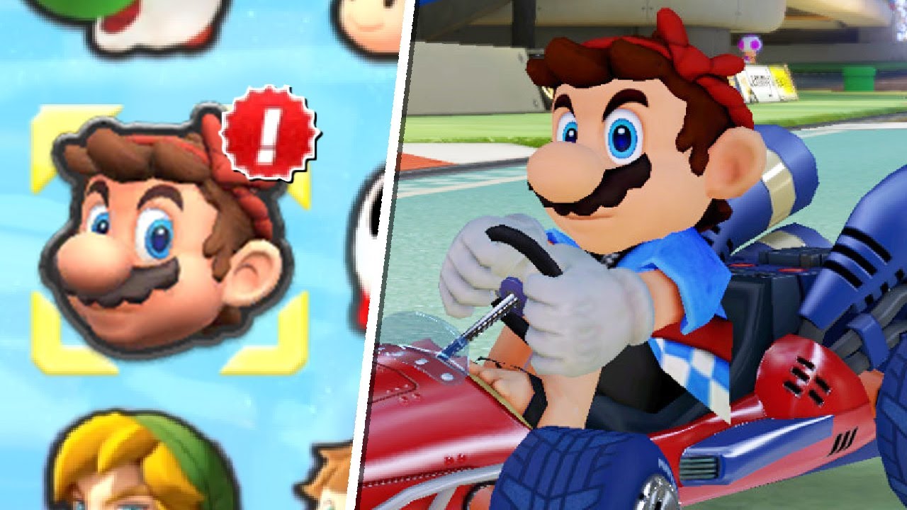 Play as Mario (Happi) in Mario Kart 8 Deluxe - YouTube