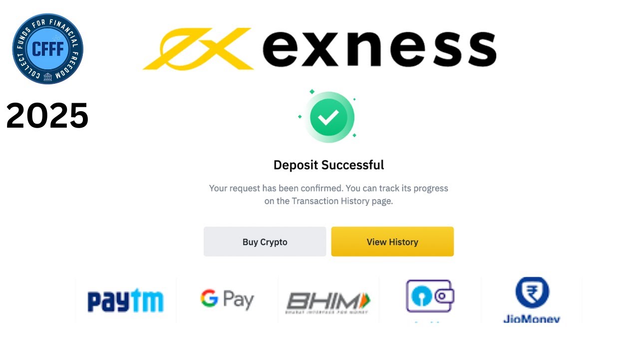 How to Deposit Money In Exness via UPI - YouTube
