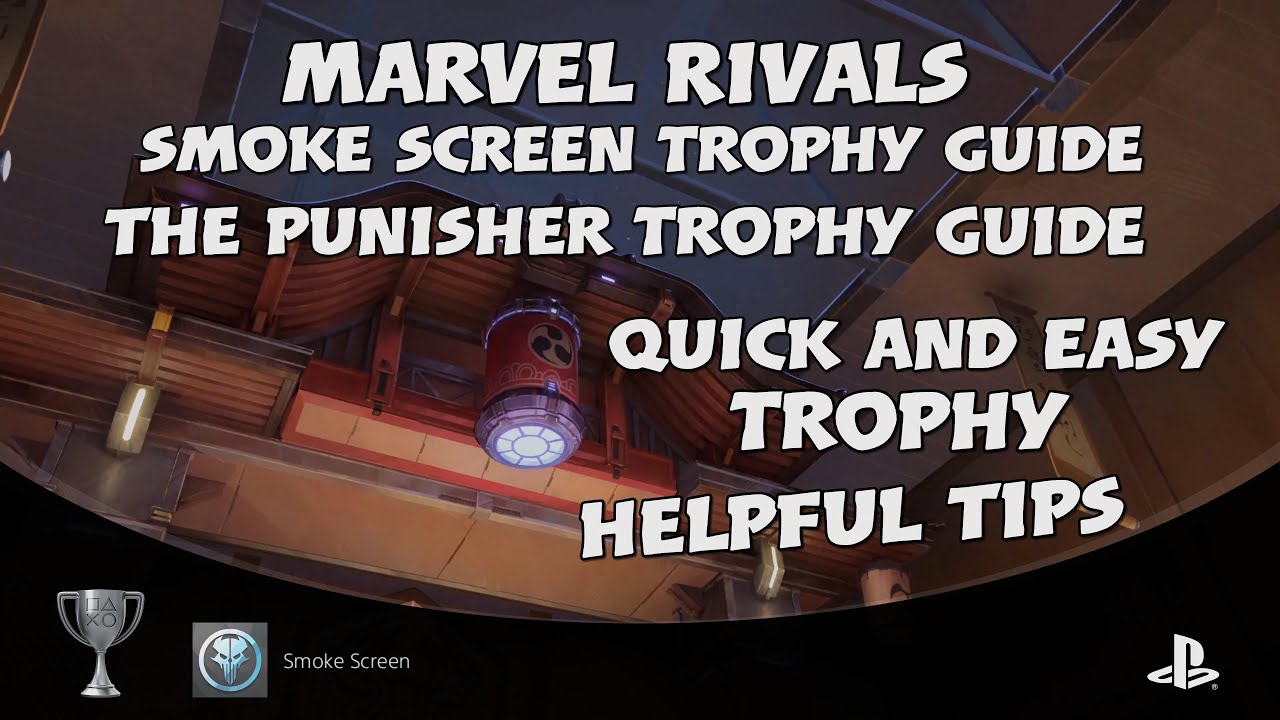 Marvel Rivals Smoke Screen Trophy Guide - YouTube