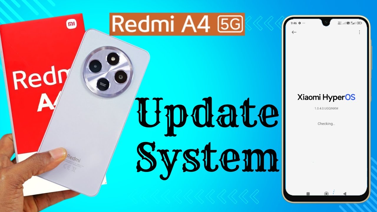 how to software update in redmi a4, redmi a4 update kaise kare , redmi ...