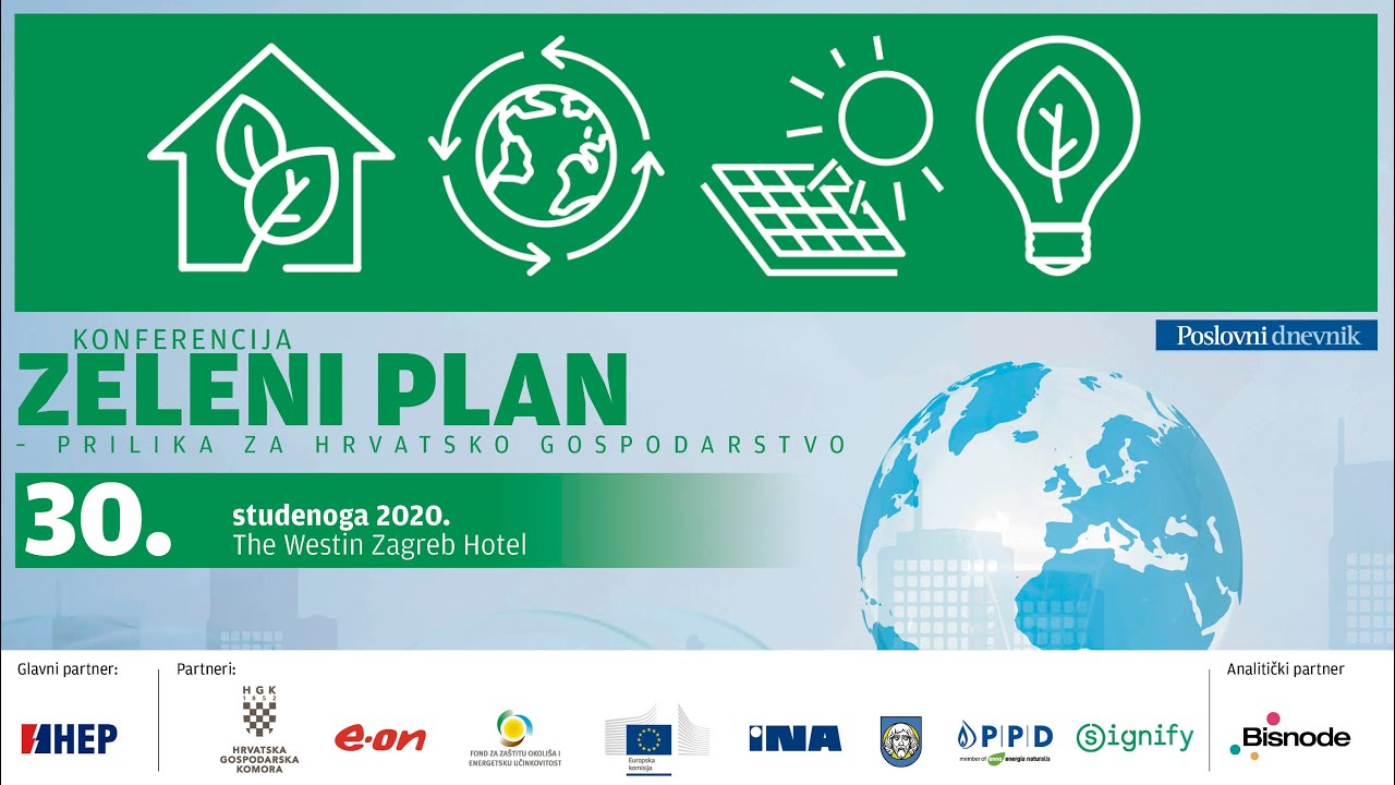 Zeleni plan – prilika za hrvatsko gospodarstvo - YouTube