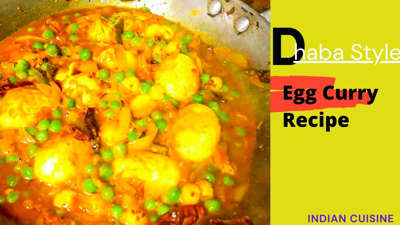 Dhaba style egg curry recipe, Egg Masala Gravy, Egg Curry recipe, Egg ...