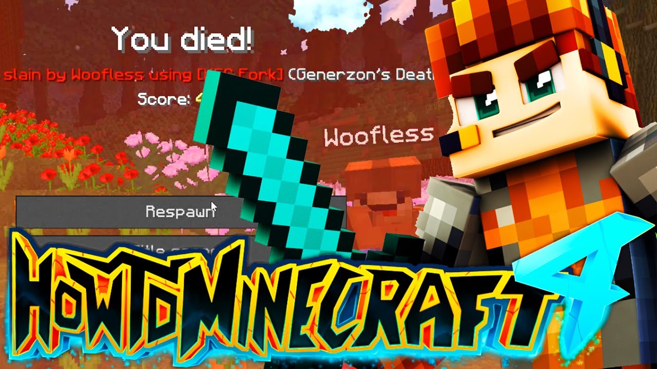 MRWOOFLESS KILLED ME?! | How To Minecraft: SEASON 4 #3 (H4M) - YouTube