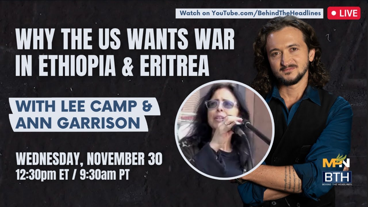 What Is US Doing In Africa? Ann Garrison & Lee Camp - YouTube
