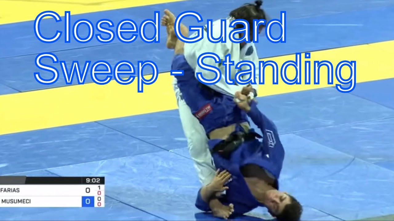 Closed Guard Sweep Standing | BJJ Talk - YouTube