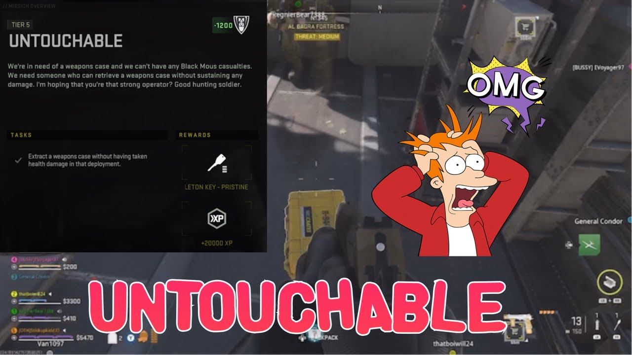 DMZ UNTOUCHABLE Mission Guide - YouTube