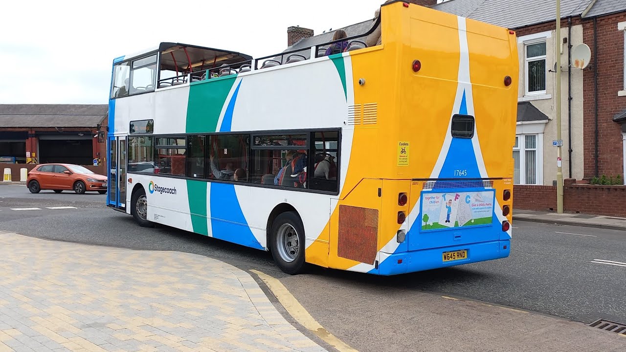 *open top+My favourite+Repainted+beast* Stagecoach Northeast 17645/W645 ...