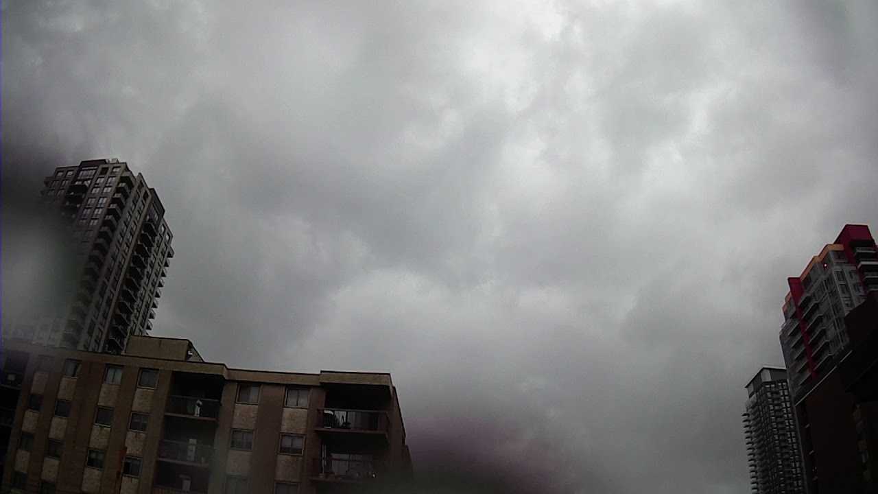Storm cloud time-lapse in Calgary, Alberta 6/13/2020 part 2 - YouTube