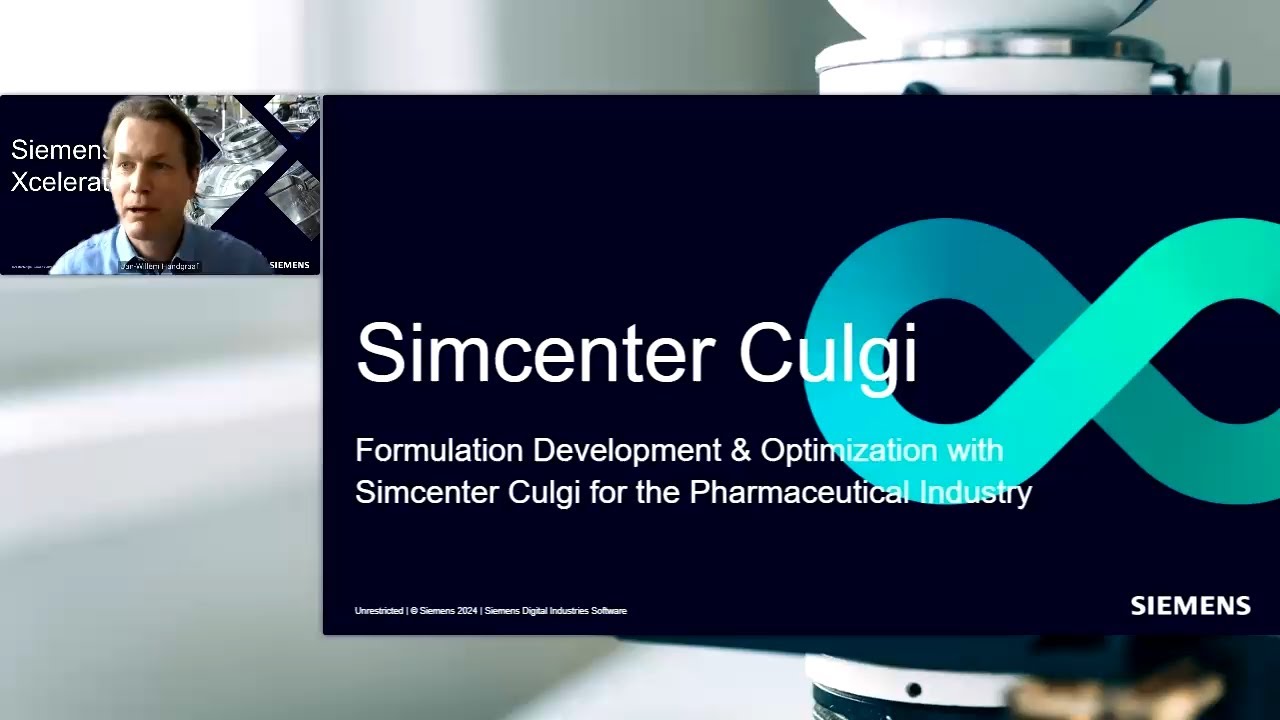 Formulation Development & Optimization with Simcenter Culgi - YouTube