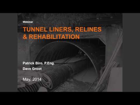 Tunnel Liners, Relines & Rehabilitation - YouTube