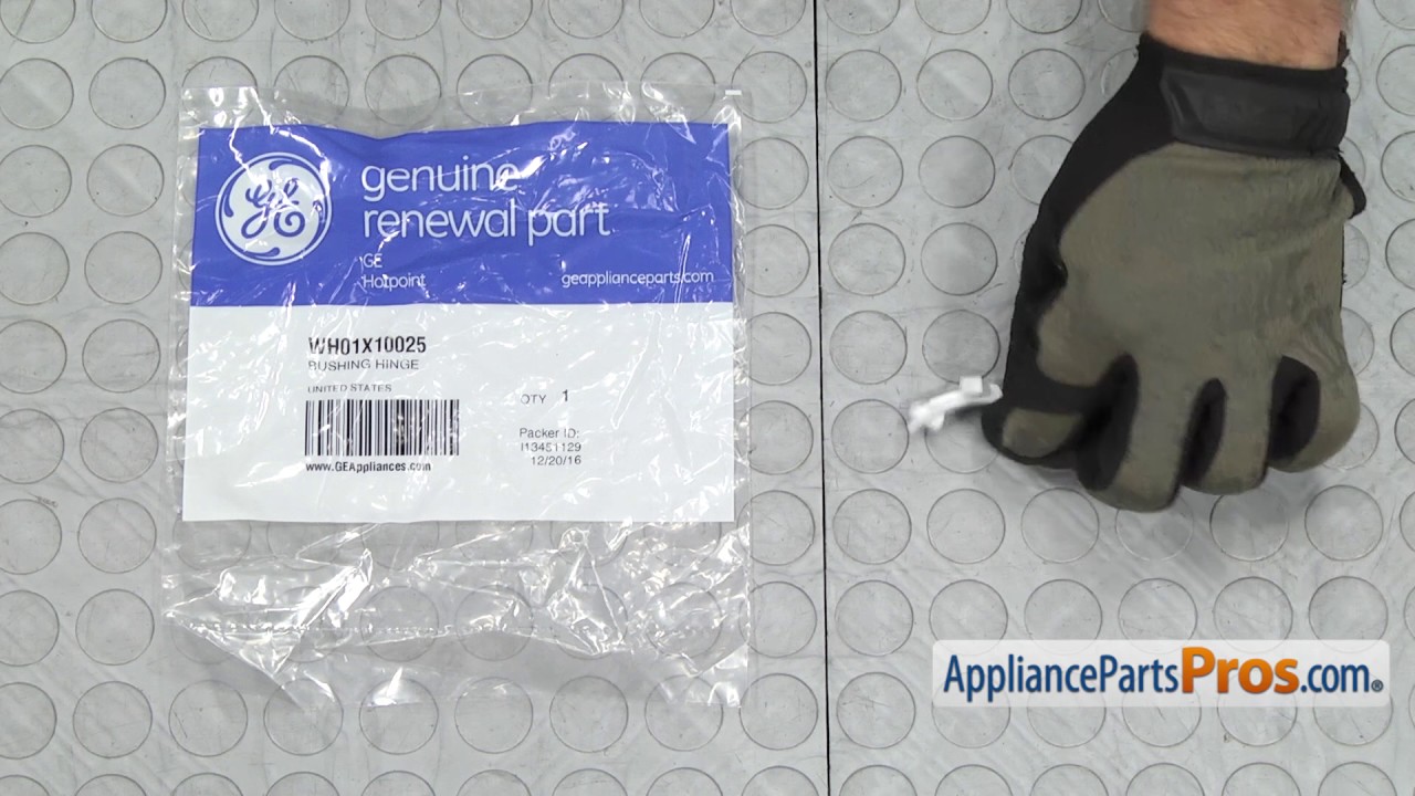 How To: GE Hinge Bushing WH01X10025 - YouTube