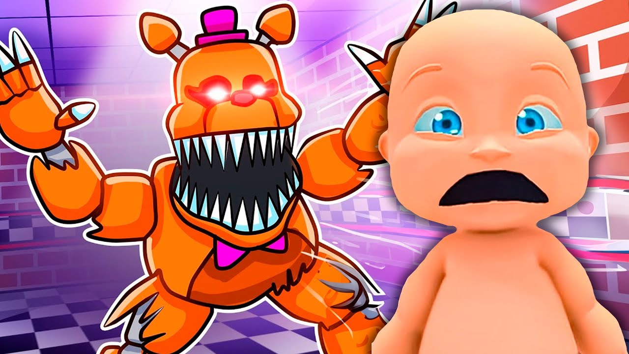 Baby Escapes FIVE NIGHTS AT FREDDYS 2! - YouTube