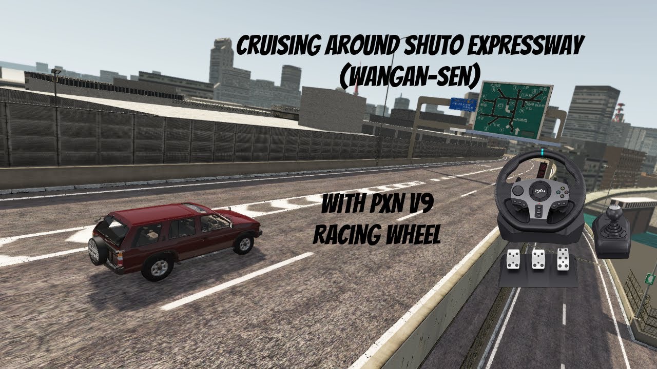 Cruising around Tokyo Shuto C1 Expressway | BeamNG.drive - YouTube