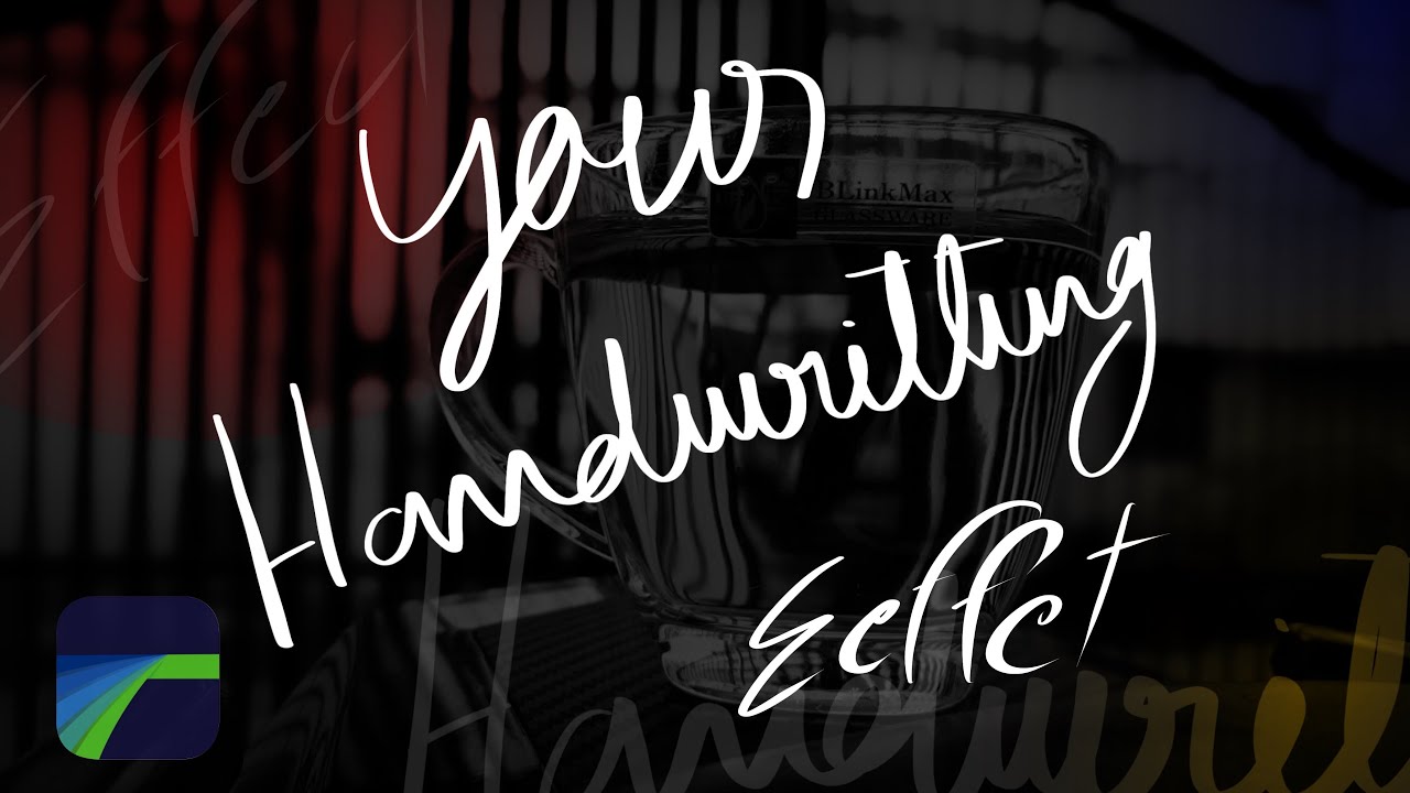 Hand written Text/Title effect in Lumafusion || tutorial - YouTube