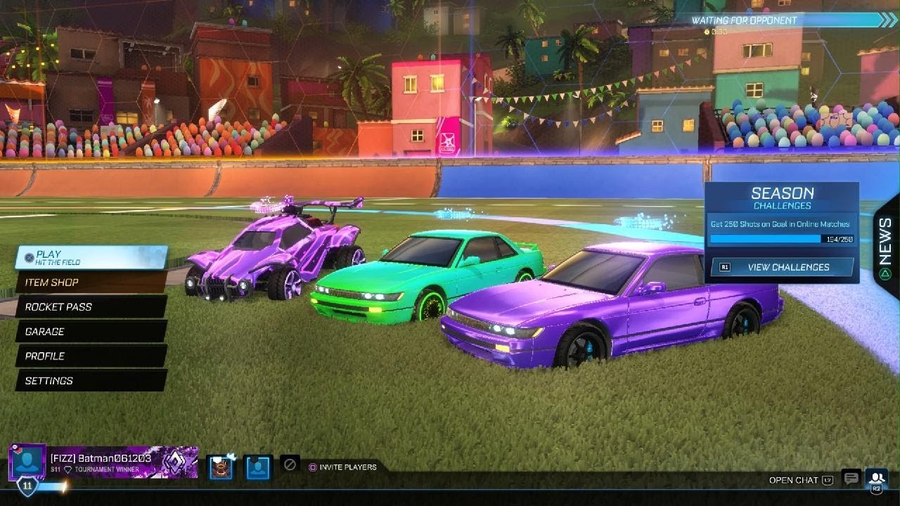 Rocket League/ 3v3 tournament win - YouTube