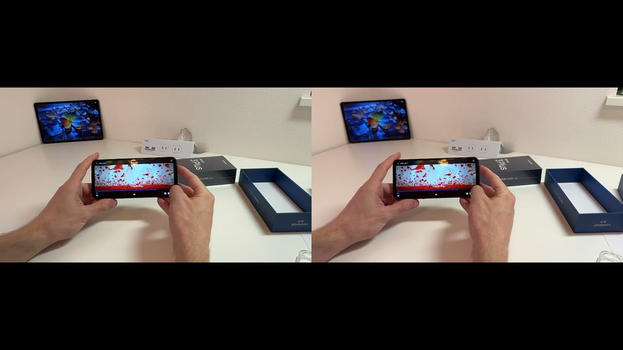 Spatial Video unboxing 2 glasses free 3D smartphones! - YouTube