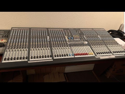 Allen & Heath GL2800 - 40 Input Channel Mixer - 10 Aux Outputs - YouTube
