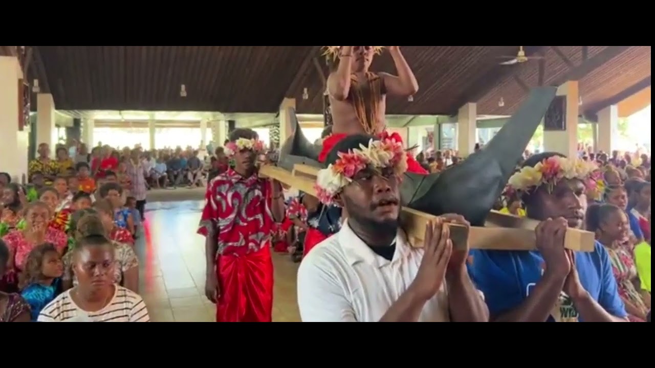 liturgical Dance Holy ️ Mass- Honiara 2023. (procession with the Gospel ...