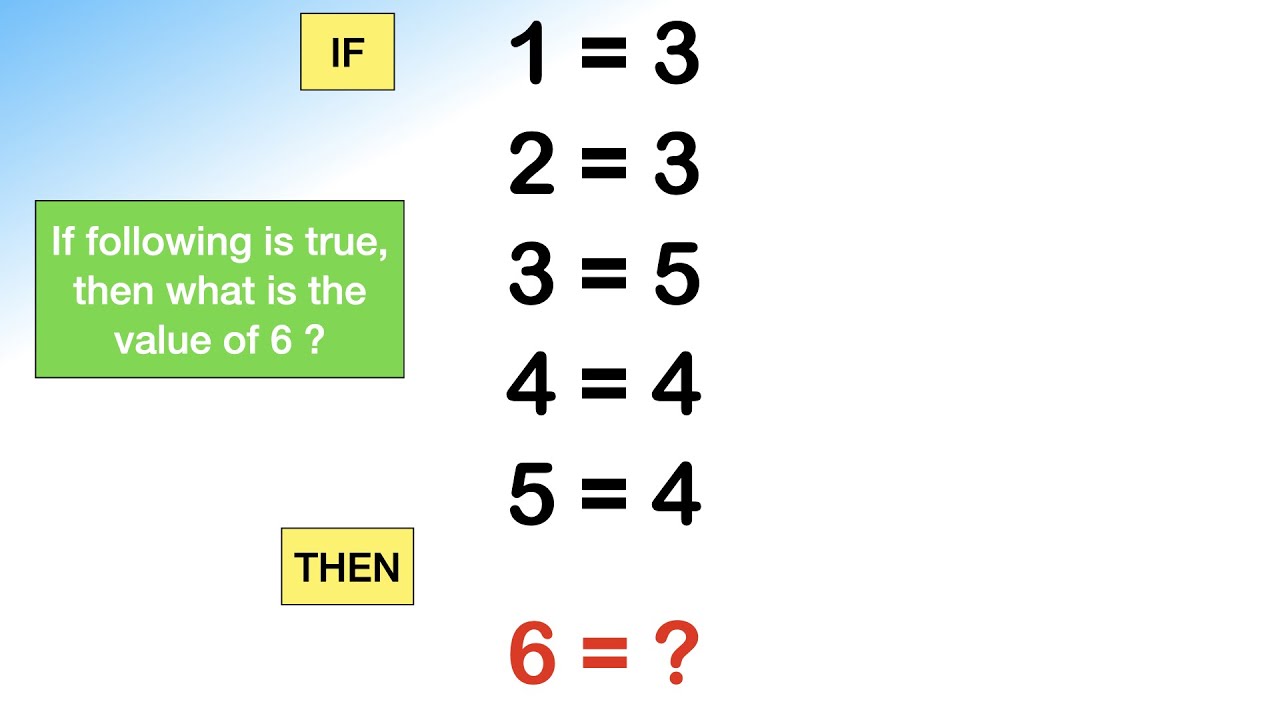 Find The Missing Number - IQ Test - IQ Missing Number Puzzle - YouTube