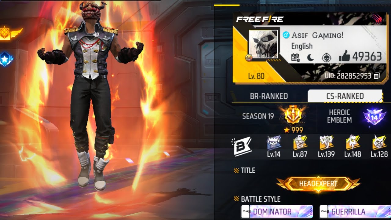 free fire live rank push | live free fire | ff live | live ff - YouTube