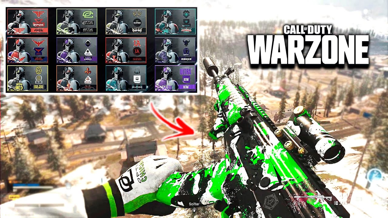 PACK DE SKIN CDL EN WARZONE - OXiTO - YouTube