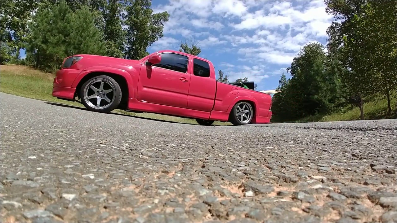 When small hills become obstacles in a lowered Toyota X-Runner - YouTube