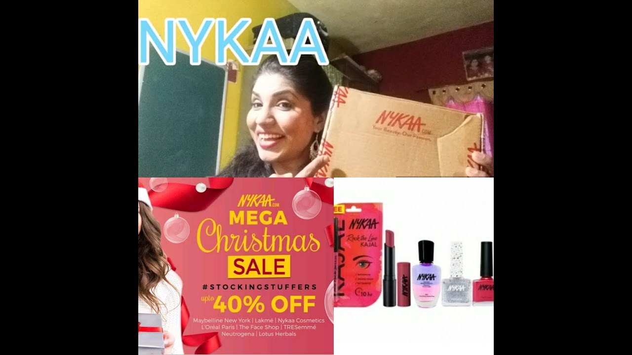 NYKAA Haul| NYKAA product review| NYKAA make-up product review| online ...