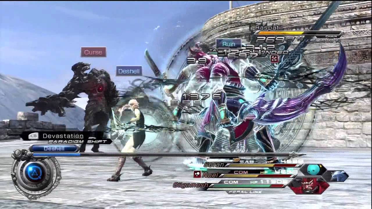 FinalFantasy 13-2 W/Commentary Ep.64 How to beat Raspatil - YouTube