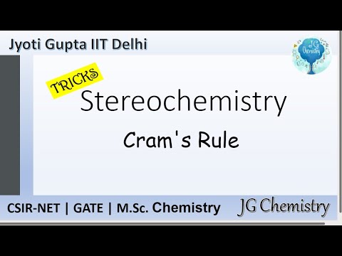 Cram's Rule in Stereochemistry | Stereoselectivity | Asymmetric ...