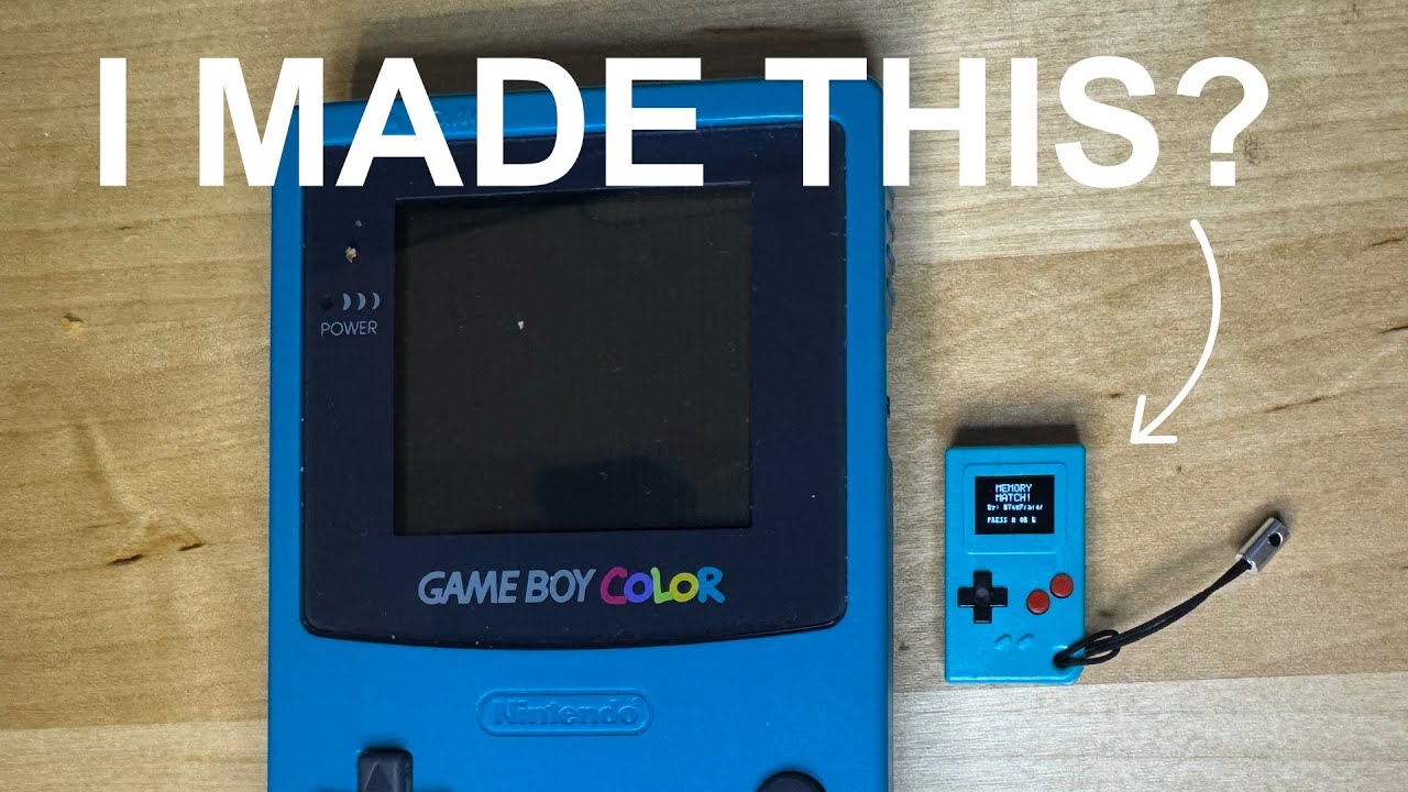 I Made A Game For The Smallest Game Console In The World - YouTube