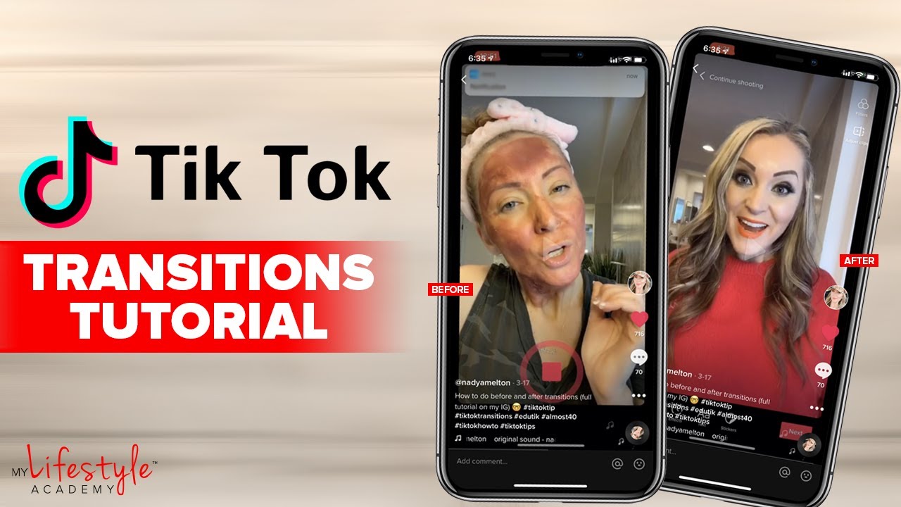 TikTok Transitions Tutorial - Easy Tips To Make Viral Videos - YouTube