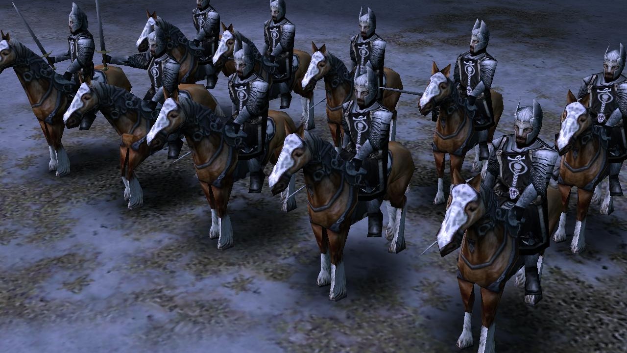 Dúnedain Knights vs Dire Wolves, Wolf Riders and Werewolf - YouTube