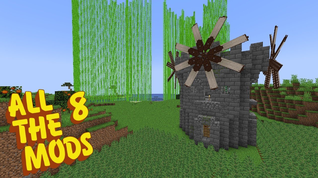 The Windmills - EP3 - All The Mods 8 - YouTube
