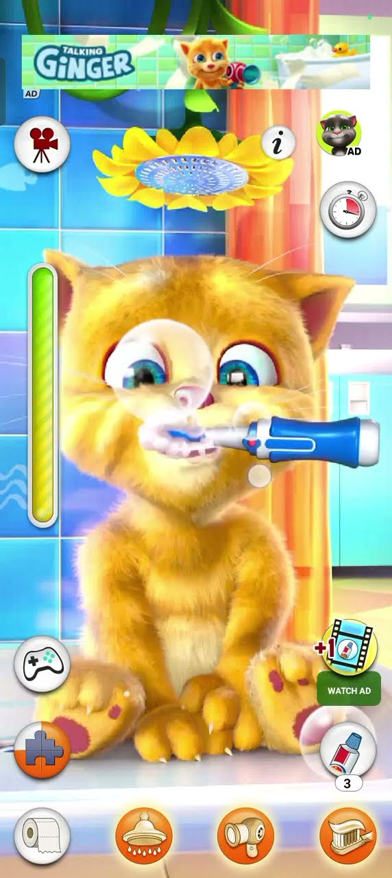 Talking Ginger game/Me with PewDiePie - YouTube