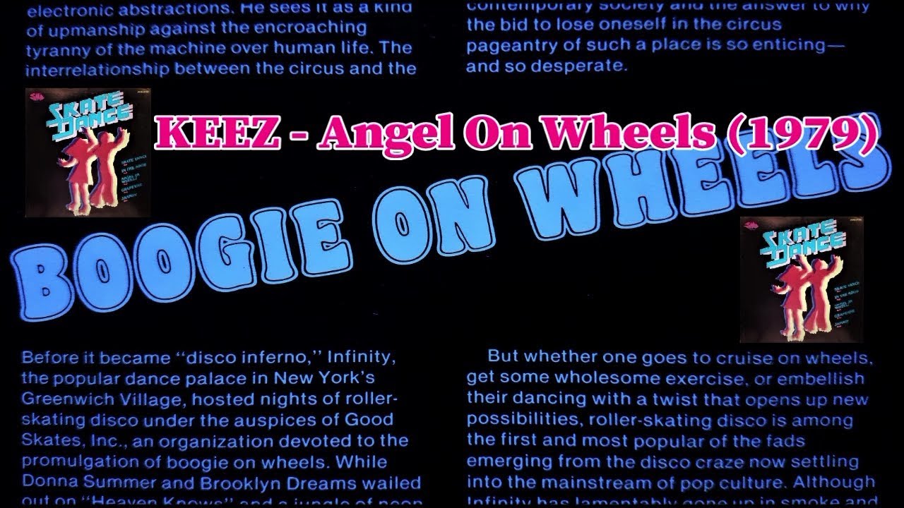 KEEZ - Angel On Wheels (1979) Pop Rock Roller Disco *Heat, Puff, Neil ...