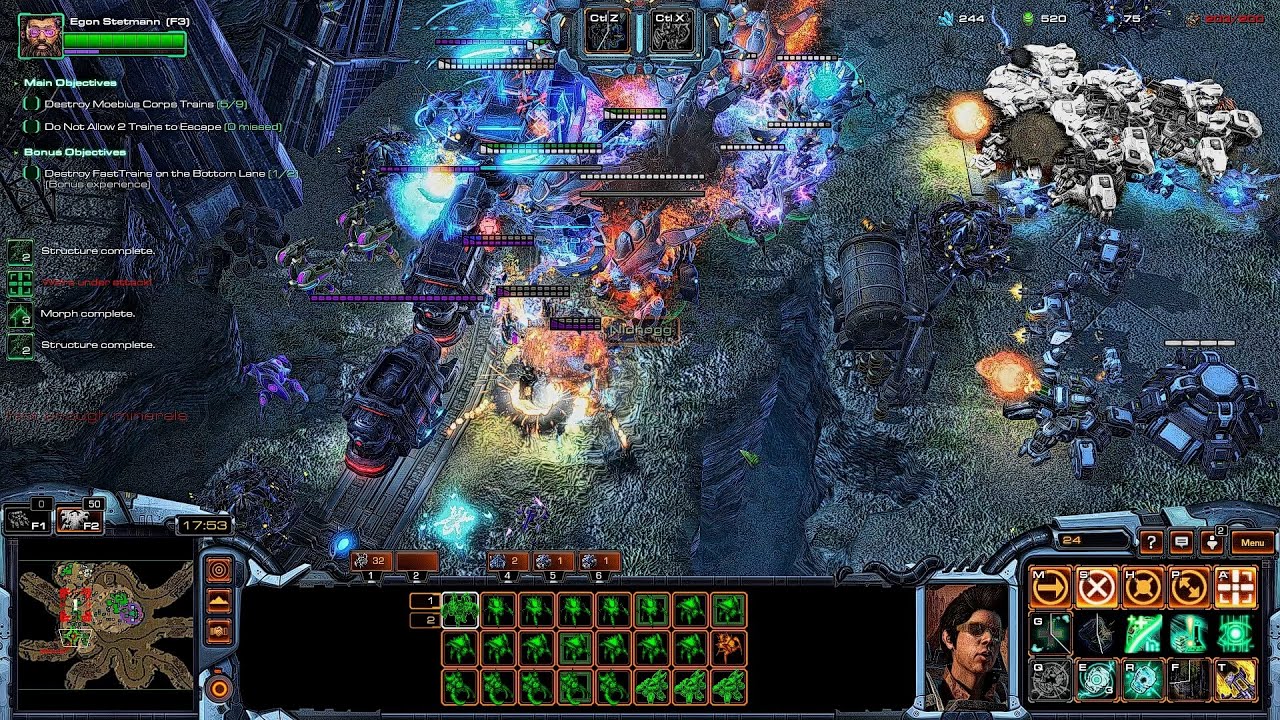 SC2 Nexus Co-Op Oblivion Express Egon Stetmann Solo GamePlay - YouTube