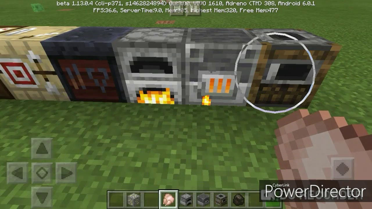 What is the use of all table and all furnace in Minecraft PE - YouTube