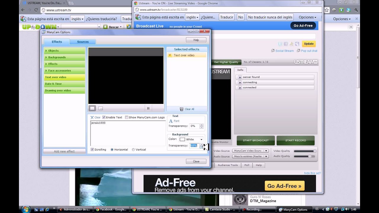 como usar ustream tv.avi - YouTube