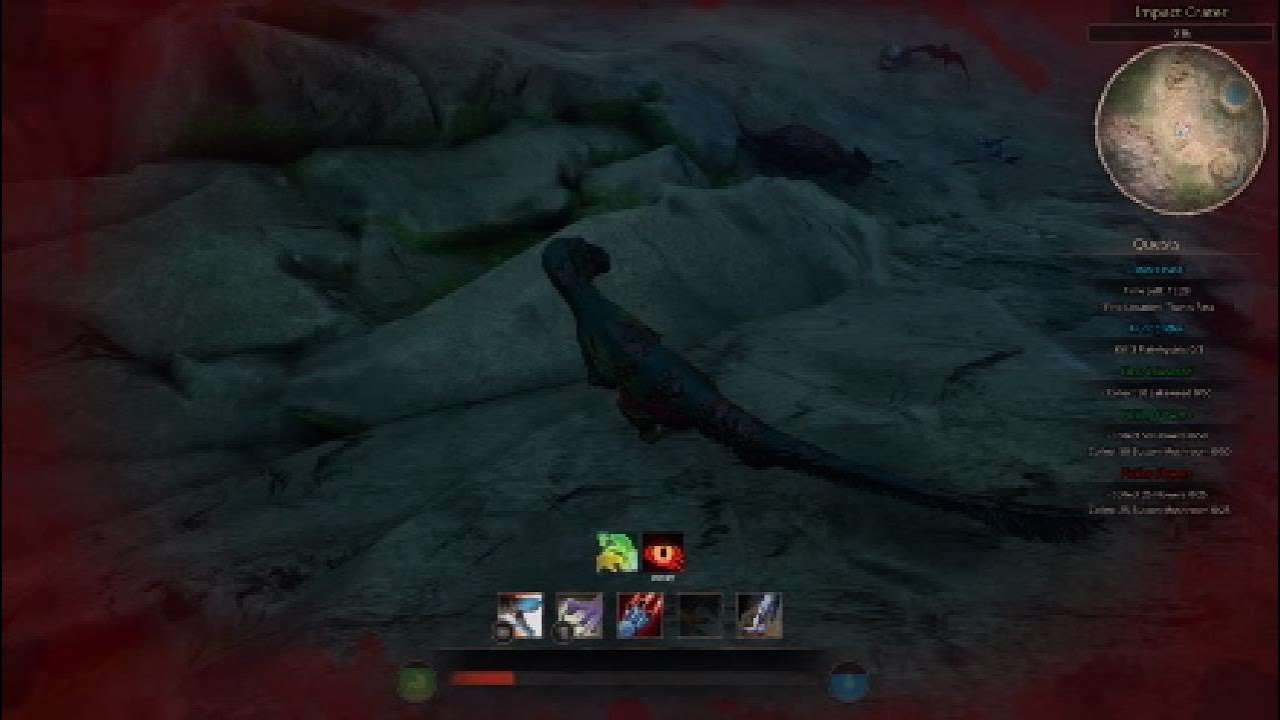 Path of Titans official PvP Tengu Claw Achillobator Pack Hunt - YouTube