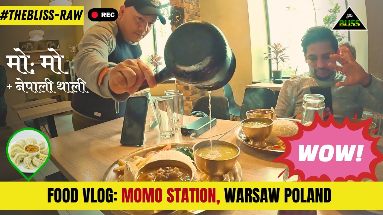 MOMO Station: You must try Mutton Steam MOMO • The Bliss Raw Food Vlog ...