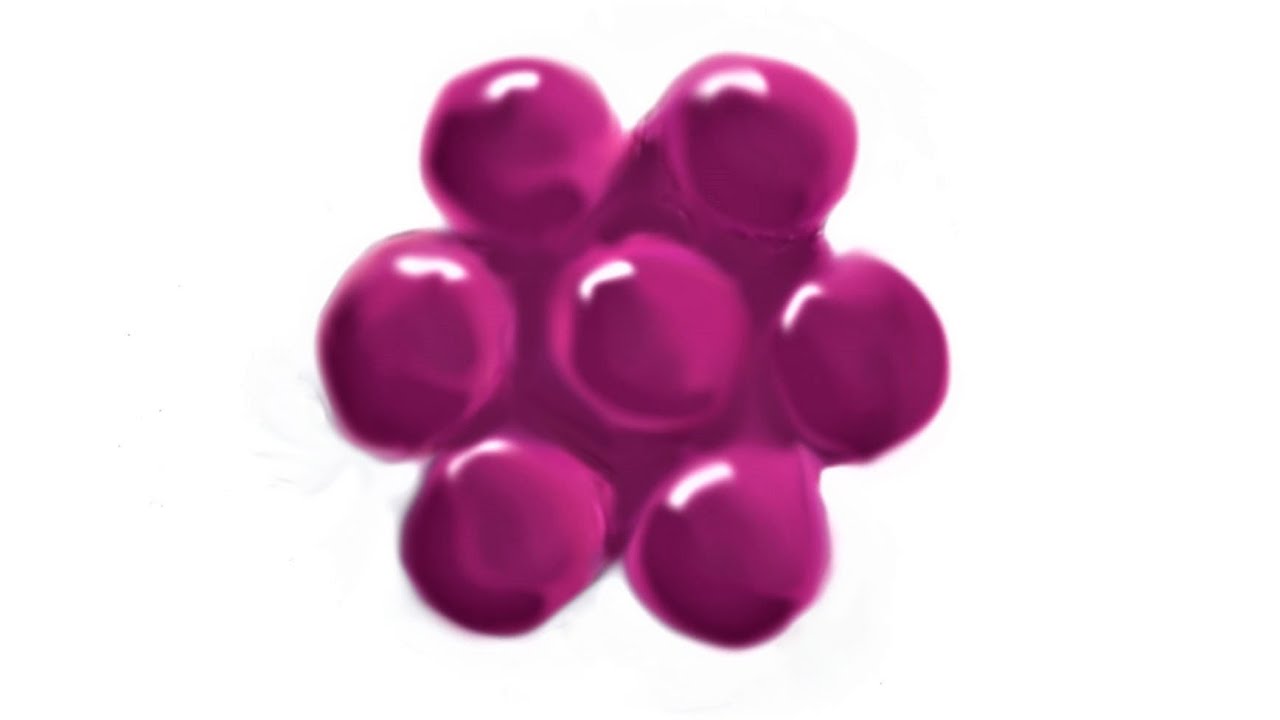 DIY Purple Jujube Cluster _Candy Crush - YouTube